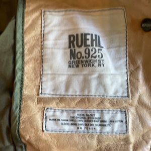Ruehl No.925 | Jackets & Coats | Ruehl Real Leather Blazer Jacket ...